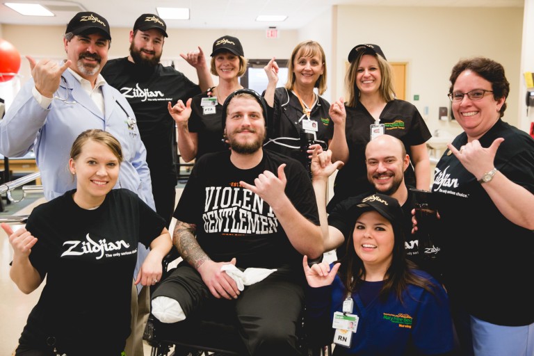 The Ghost Inside drummer asked for Mary…and is ready for the future ...